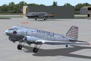 Braniff Douglas DC-3 Circa 1940 for FS2004