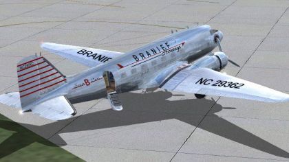 Braniff Douglas DC-3 Circa 1940 for FS2004