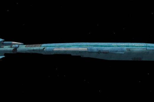 BSG Galactica at PHNL Scenery for FSX & P3D