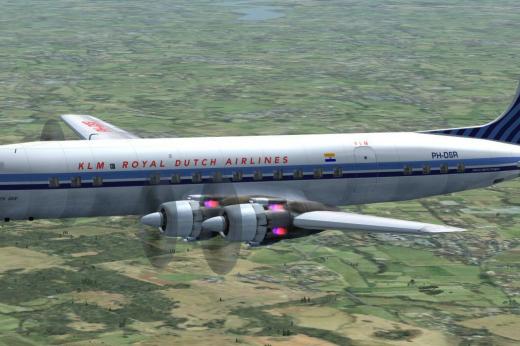 KLM Douglas DC-5 PH-BFR for FS2004