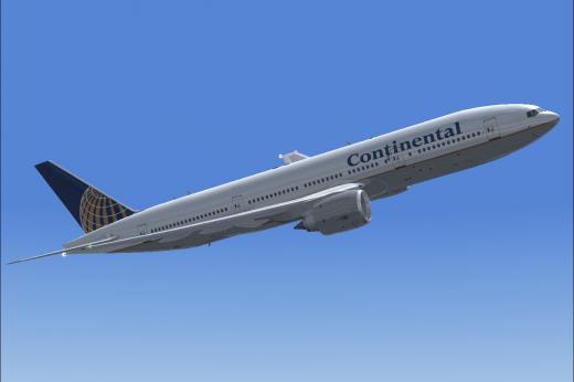 FS2000 Continental Boeing 777-200 for FS98-FS2000