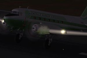 Landing Lights for FSX