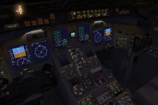 Bombardier CRJ 700-900 Panel for FSX