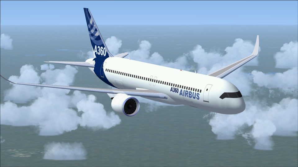 Airbus House Colors Airbus A360 for FSX