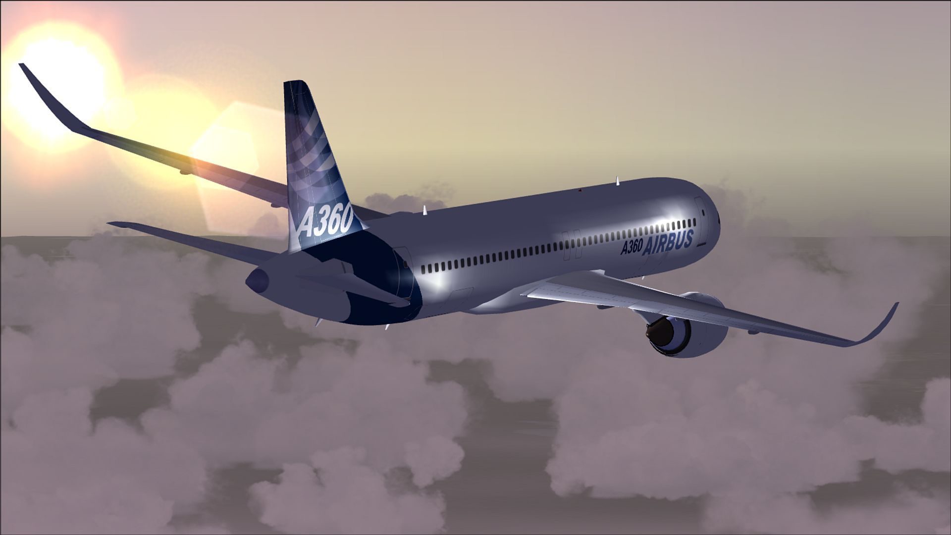 Airbus House Colors Airbus A360 for FSX