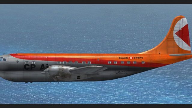 CP Air Boeing 377 Stratocruiser for FSX