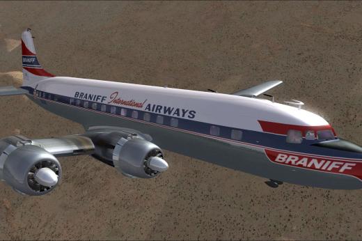 Braniff Douglas DC-3 NC29362 for FS2004