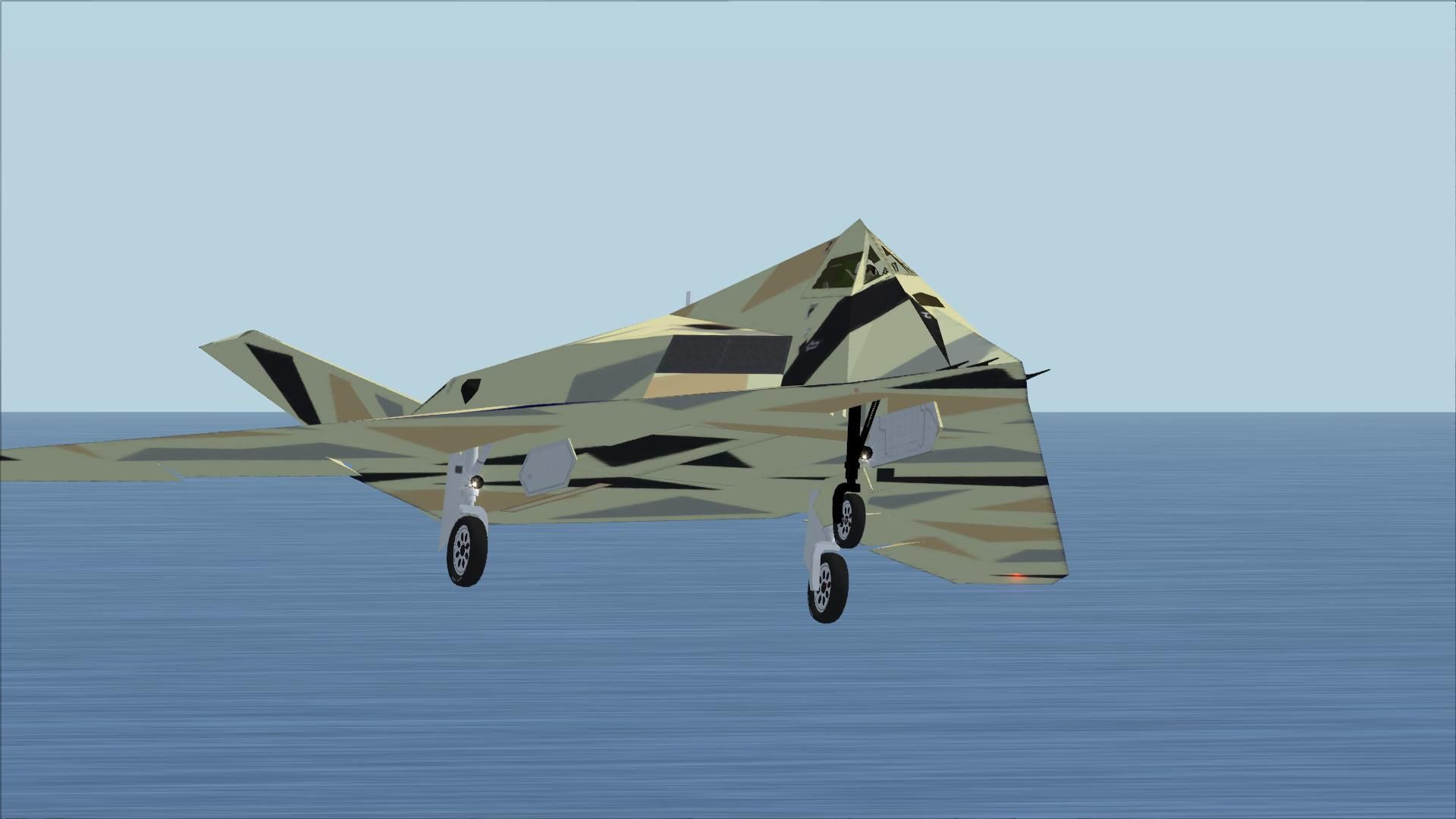 Have Blue 1001 F-117 Nighthawk for FSX