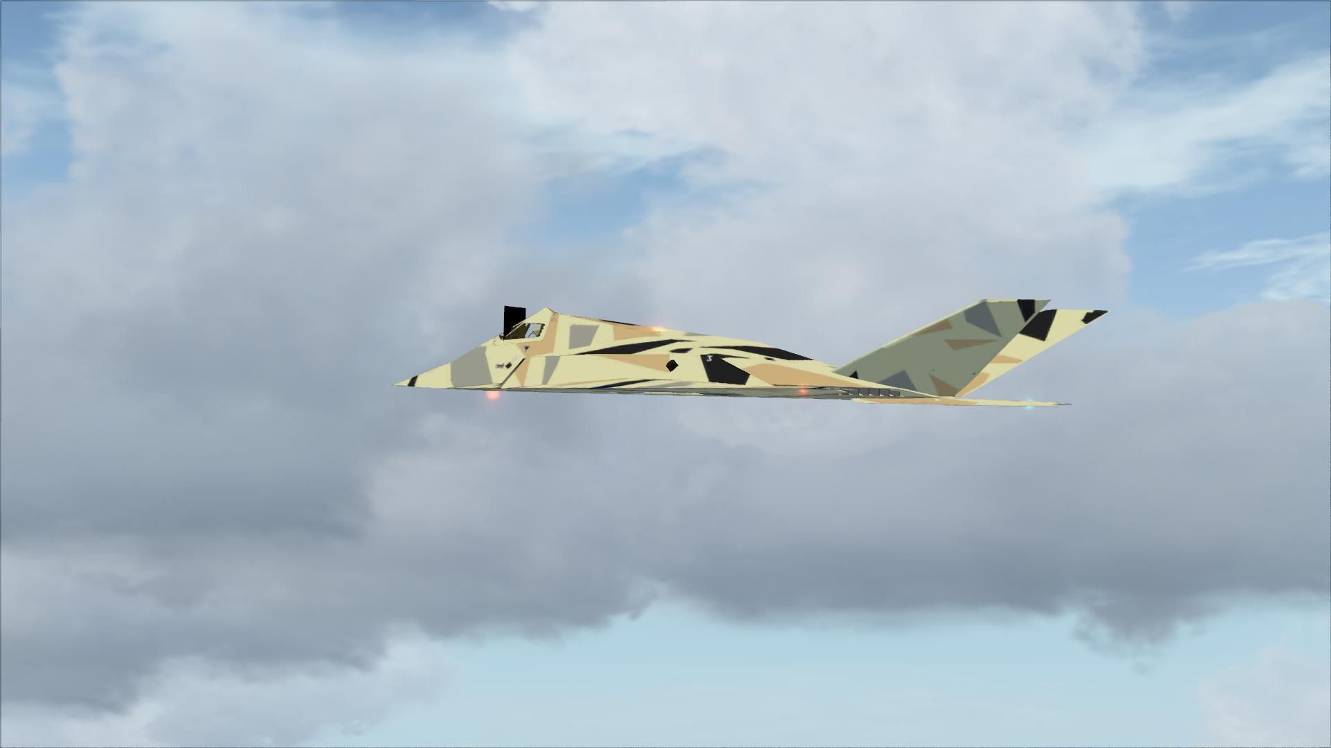 Have Blue 1001 F-117 Nighthawk for FSX