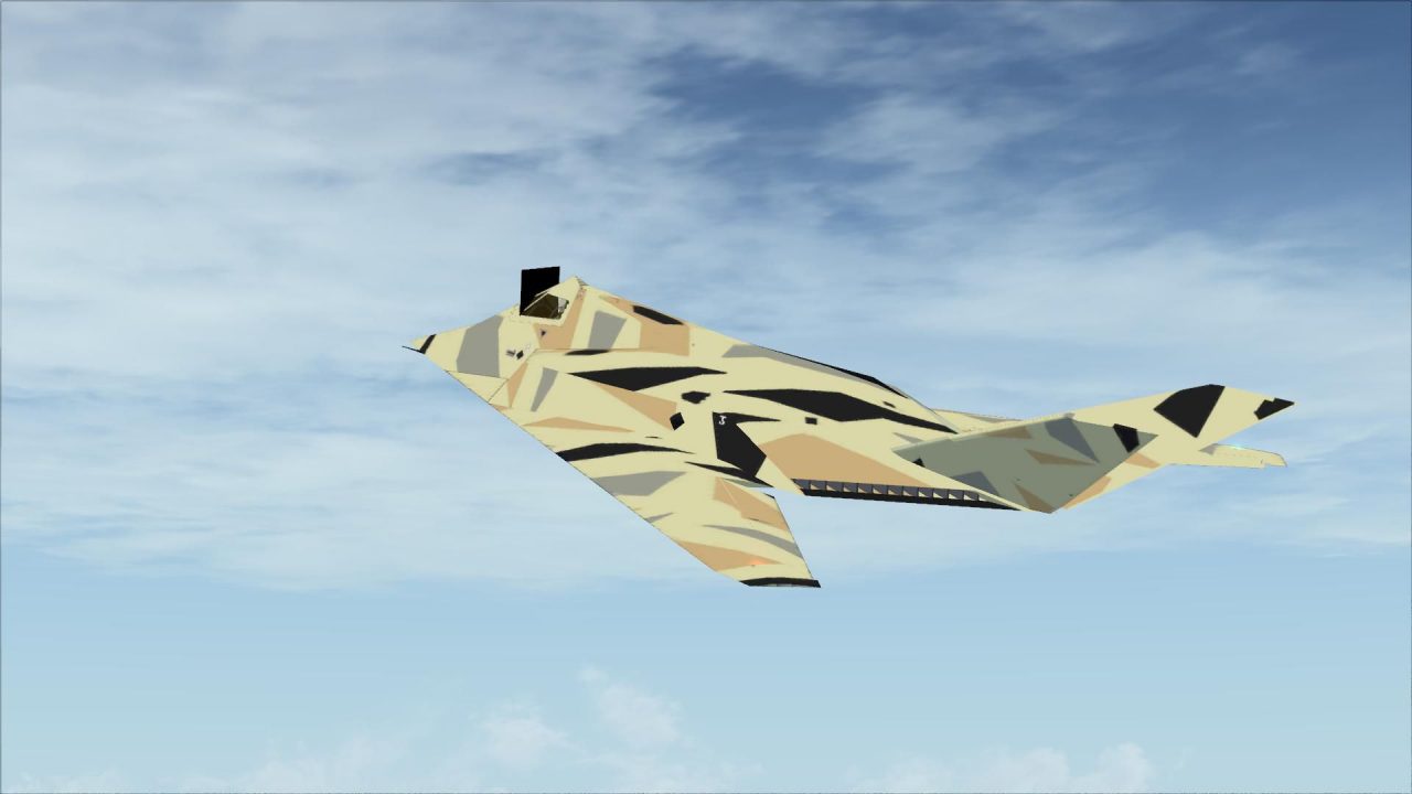 Have Blue 1001 F-117 Nighthawk for FSX