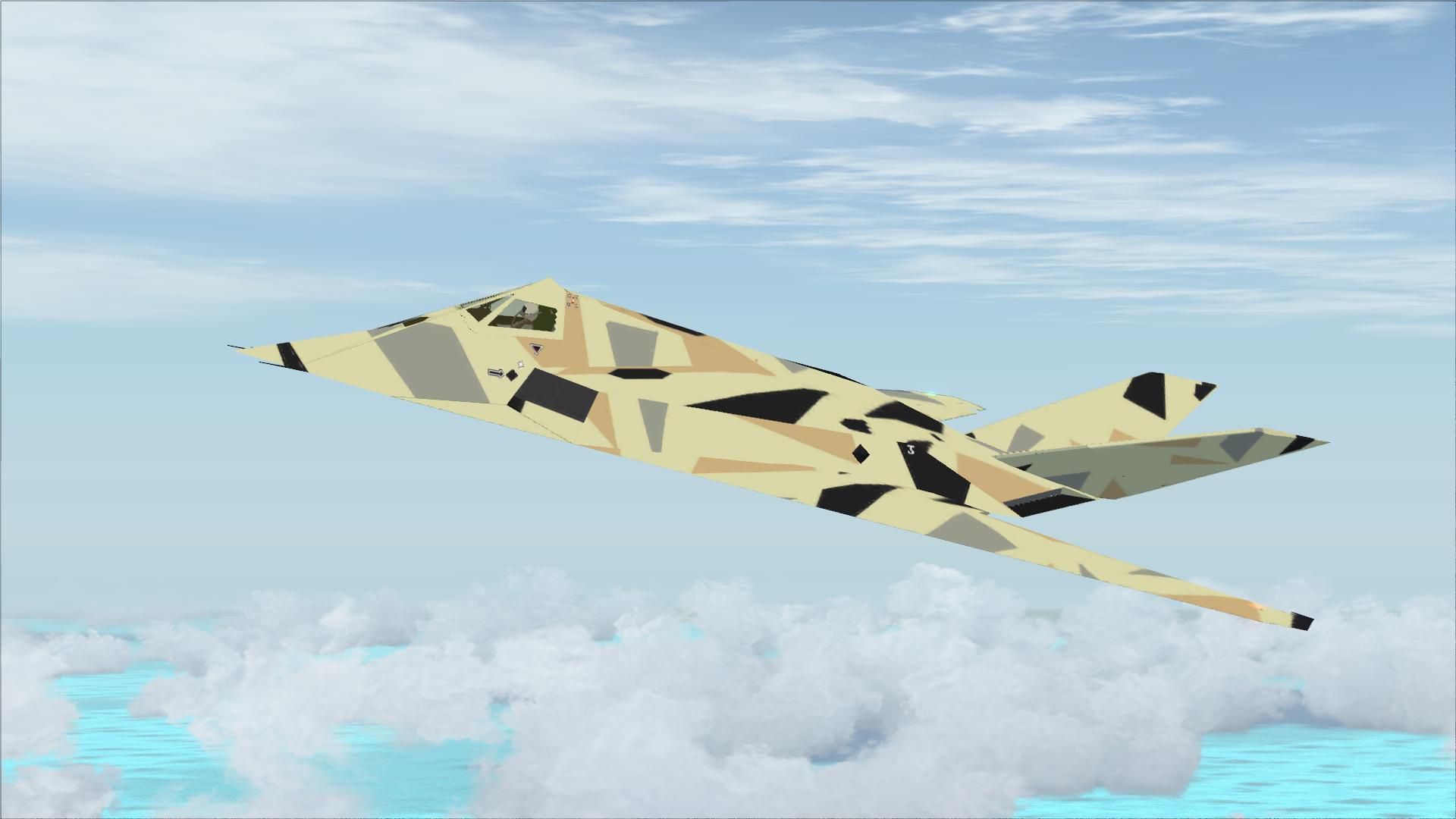 Have Blue 1001 F-117 Nighthawk for FSX