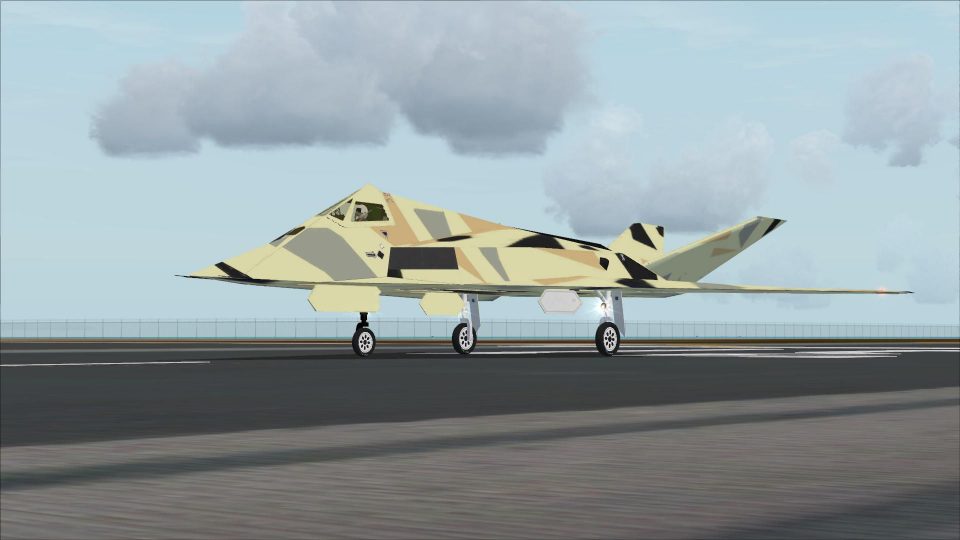 Have Blue 1001 F-117 Nighthawk for FSX