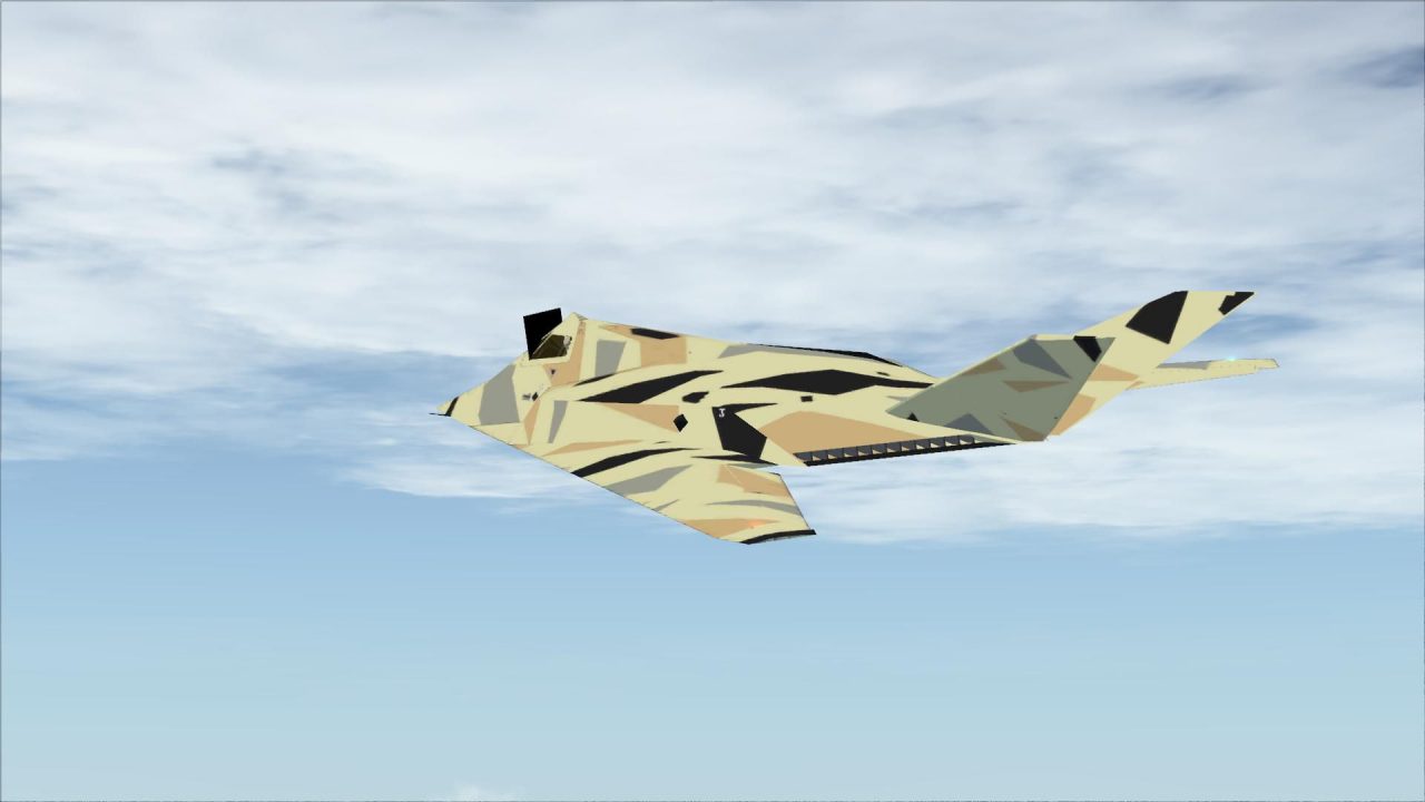 Have Blue 1001 F-117 Nighthawk for FSX