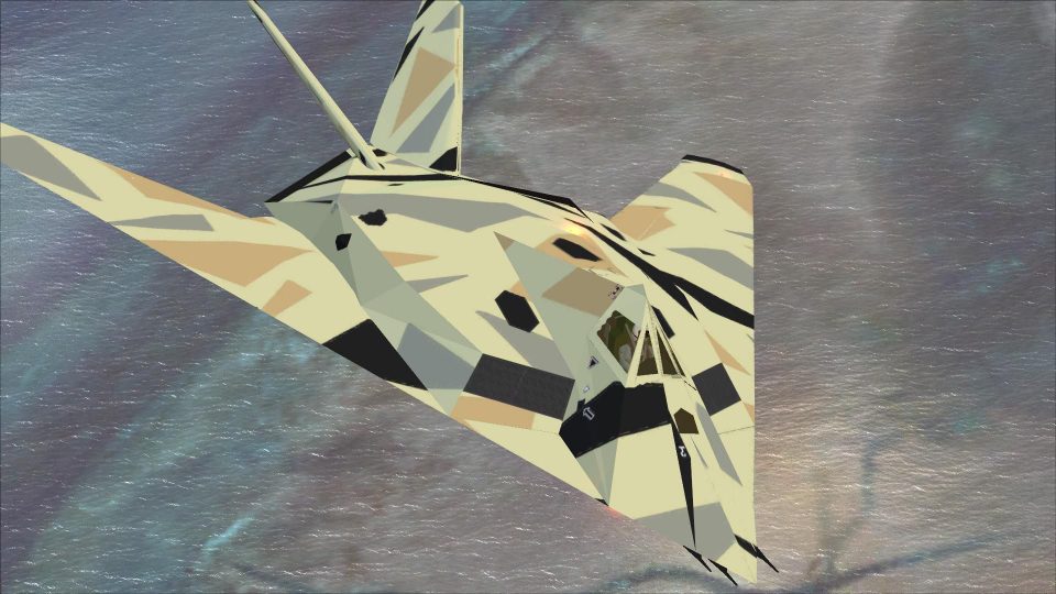 Have Blue 1001 F-117 Nighthawk for FSX
