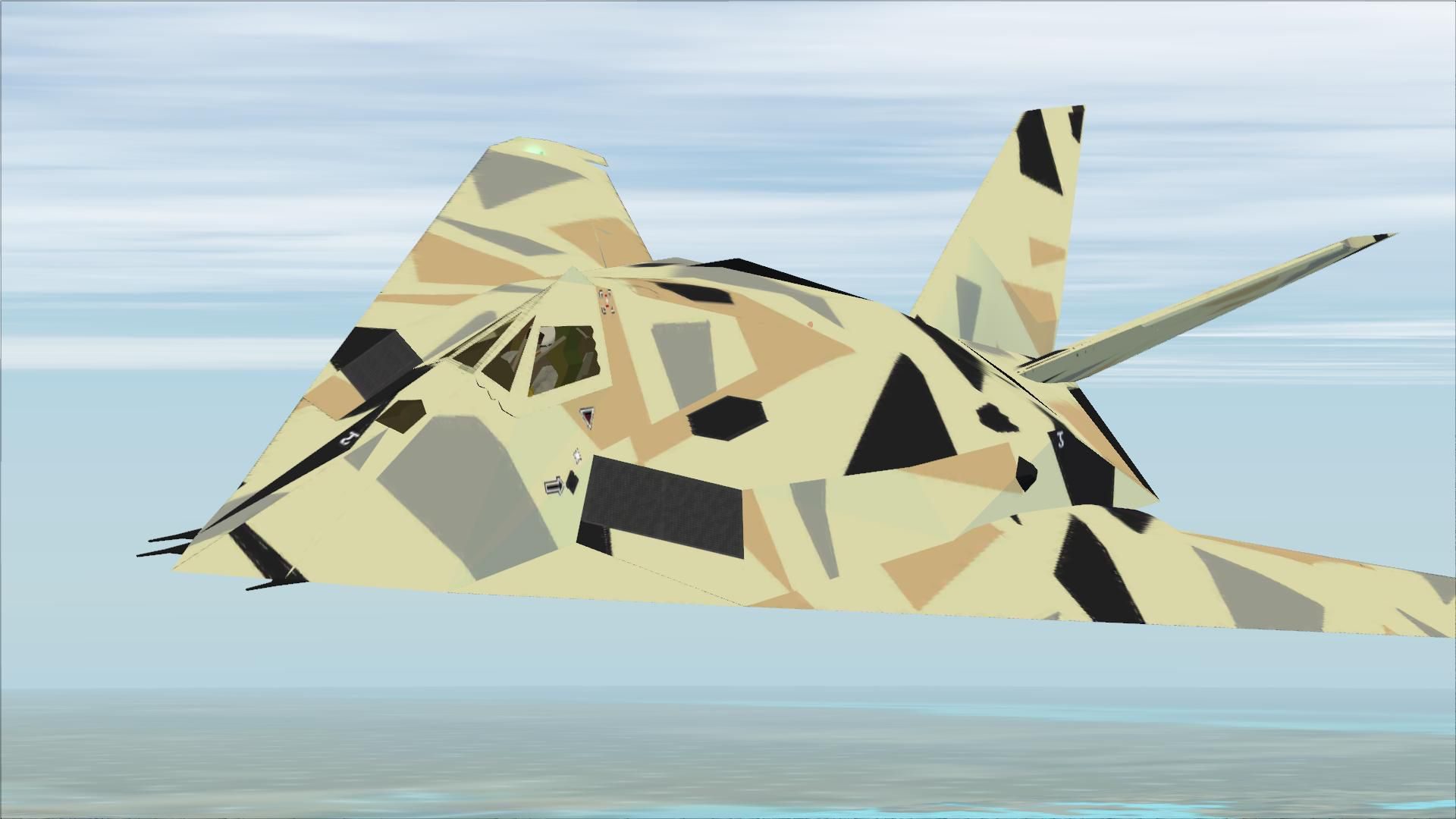Have Blue 1001 F-117 Nighthawk for FSX