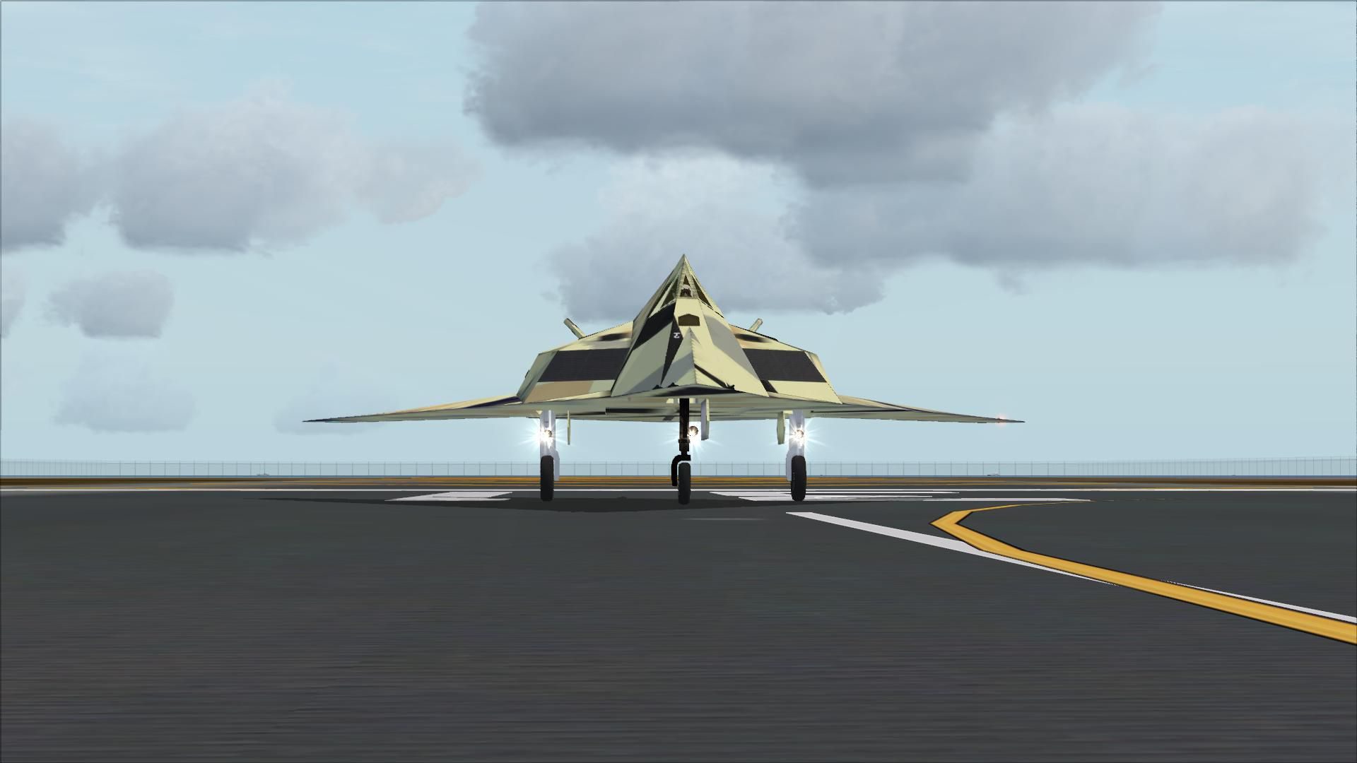Have Blue 1001 F-117 Nighthawk for FSX