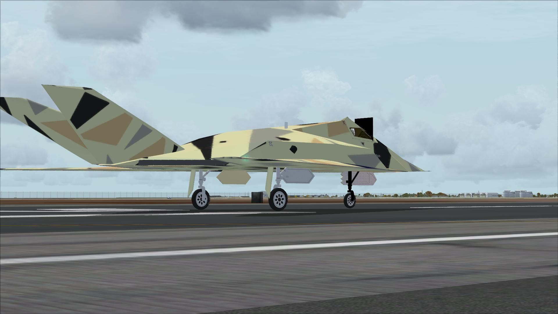 Have Blue 1001 F-117 Nighthawk for FSX