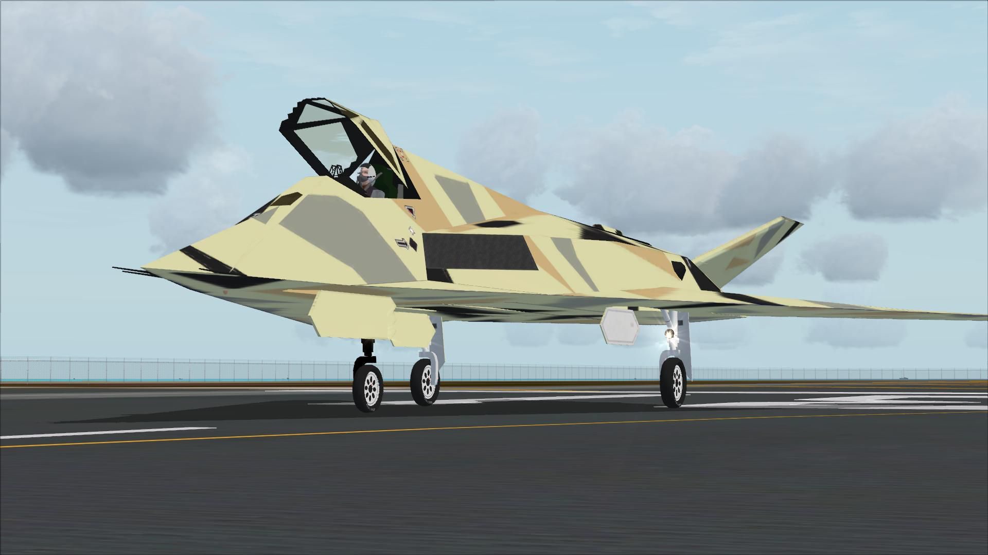 Have Blue 1001 F-117 Nighthawk for FSX