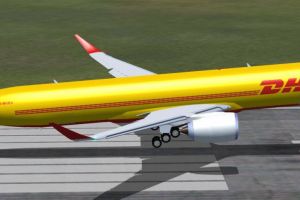 DHL Airbus A350-900F Cargo for FSX