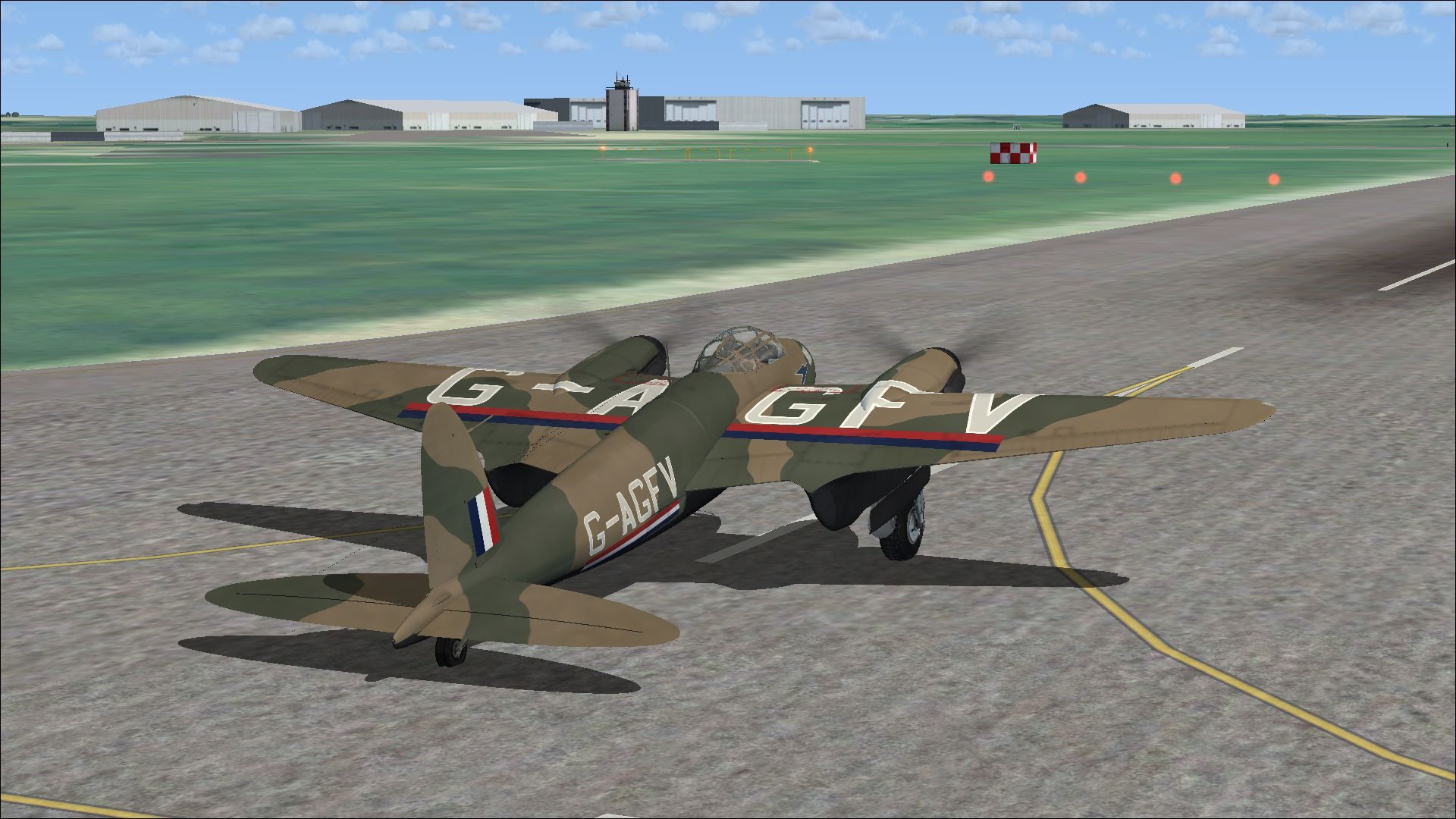 BOAC DeHavilland Mosquito BIV for FSX