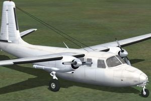 Aero Commander 520 Paint Kit for FSX