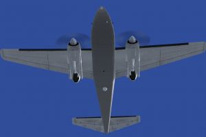 Aero Commander 520 Paint Kit for FSX