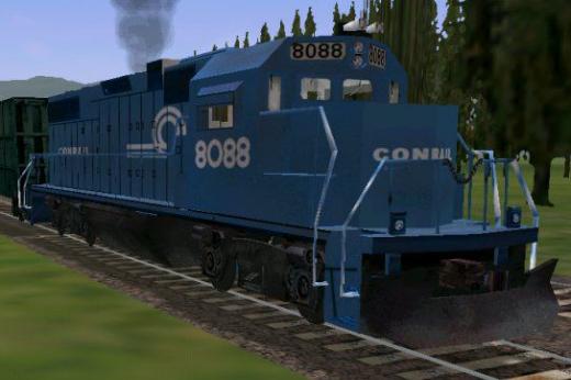 Santa Fe GP38 for MSTS