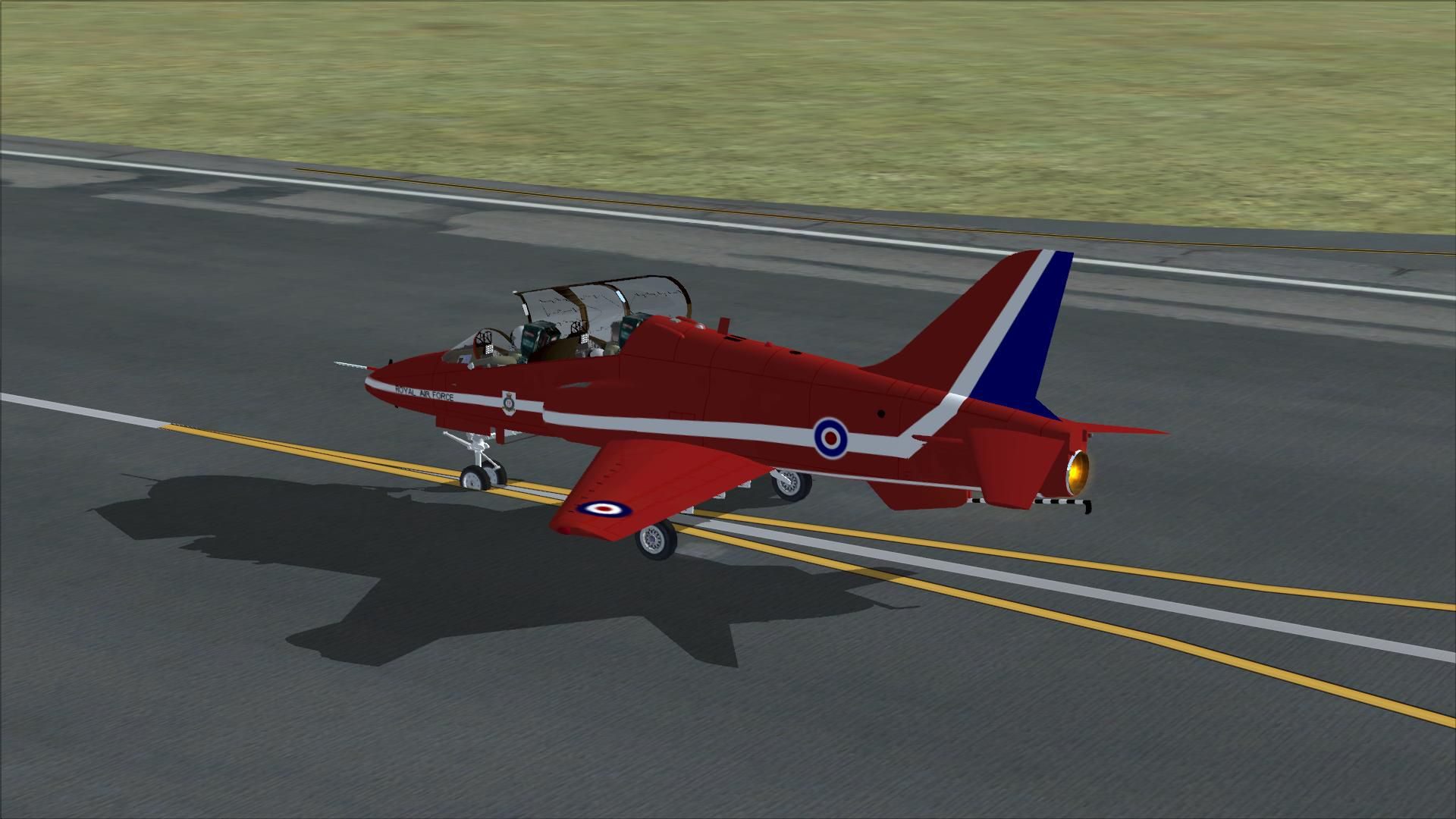 Royal Air Force Red Arrows for FSX