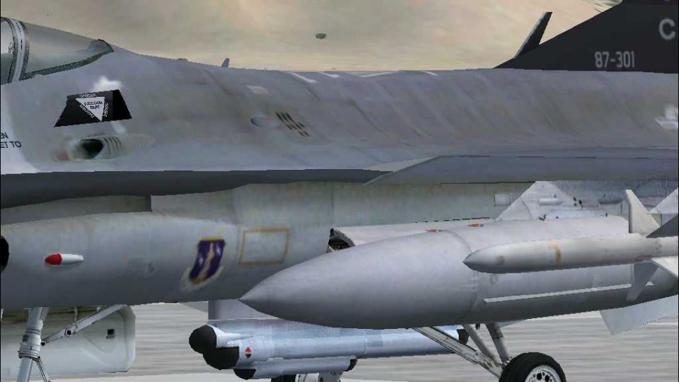 F-16C Texture Fix for FSX