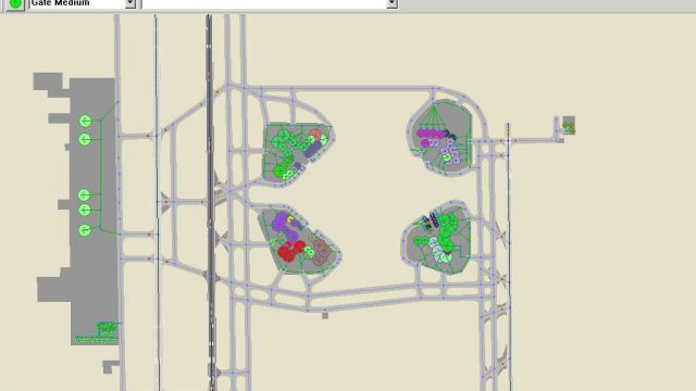 AFCAD2 For Default KMCO for FS2004