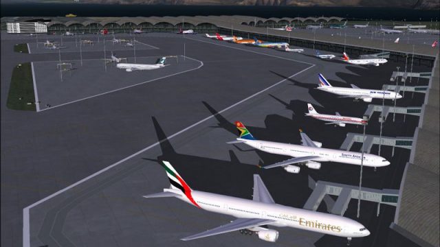 AFCAD2 For Hong Kong Chek Lap Kok for FS2004