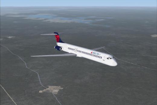 Delta Airlines Douglas DC-3 for FSX