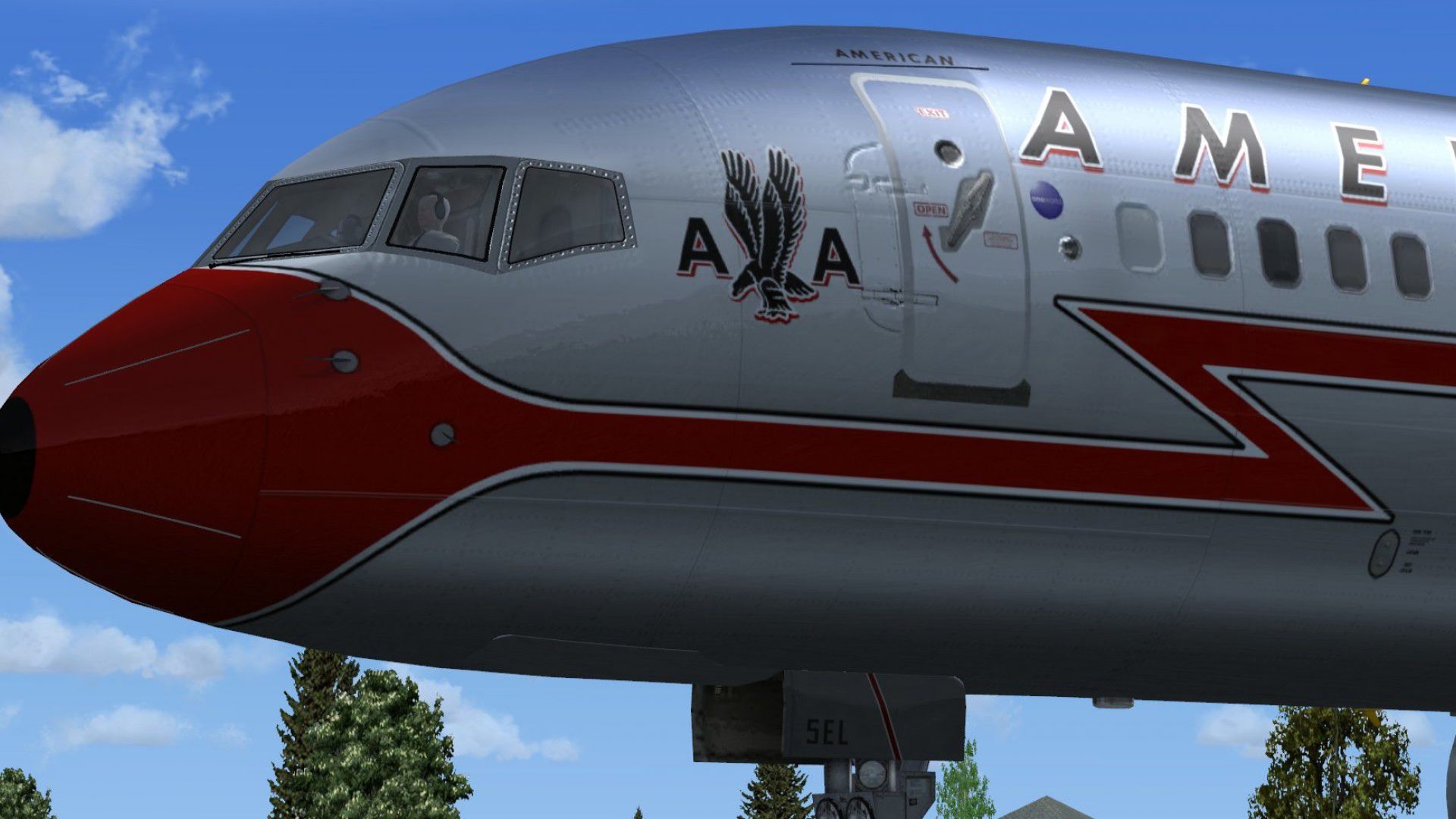 American Airlines Boeing 757 Retrojets for FSX
