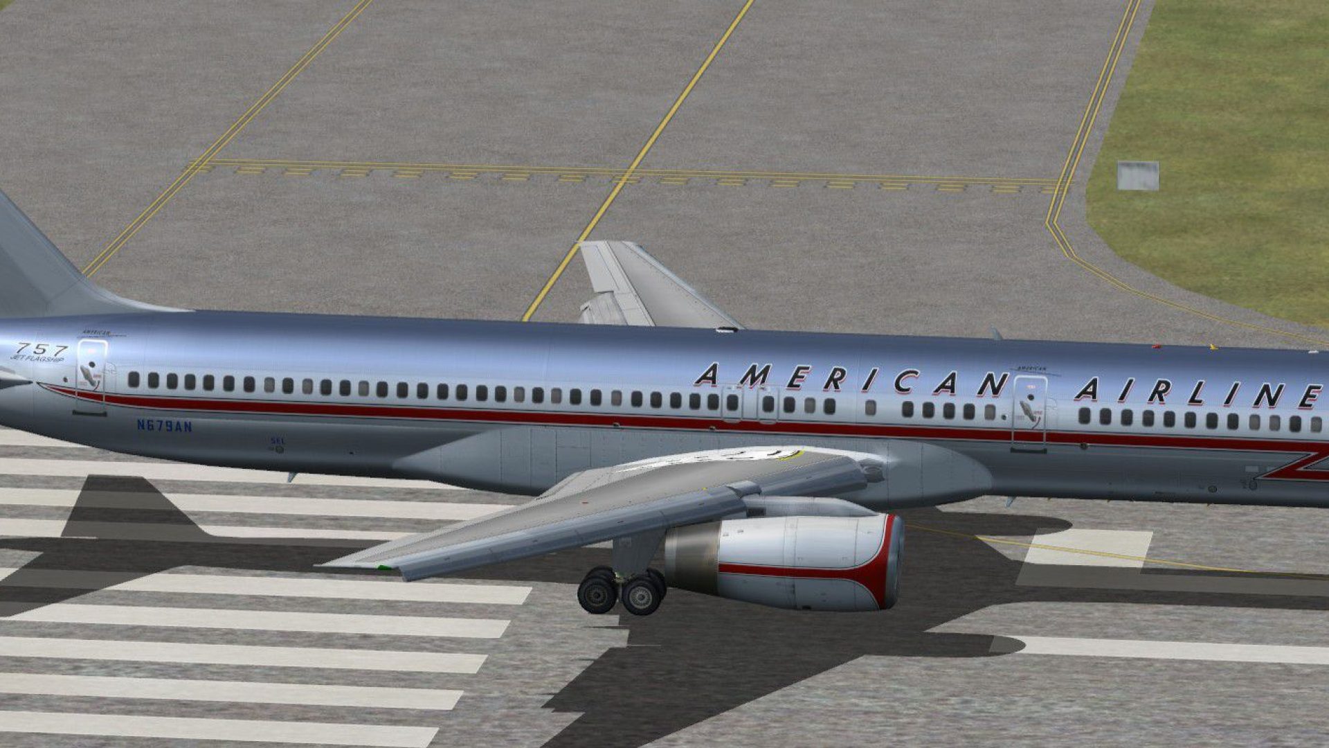 American Airlines Boeing 757 Retrojets for FSX
