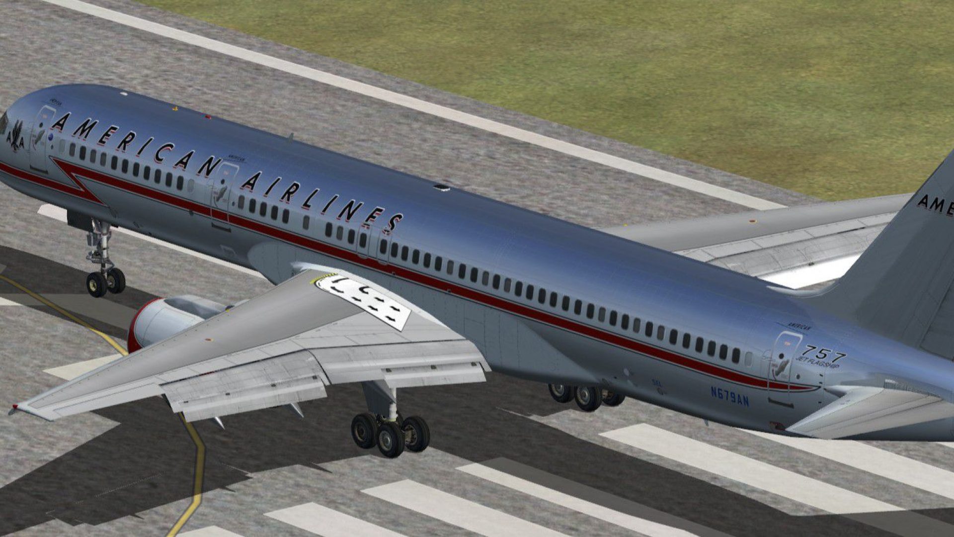 American Airlines Boeing 757 Retrojets for FSX