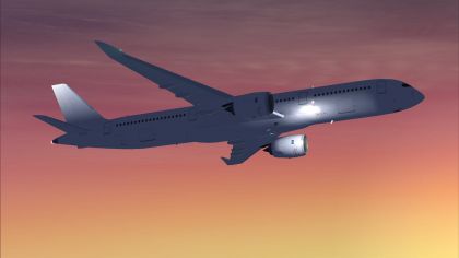 Paint Kit Airbus A350-900 V4 for FSX