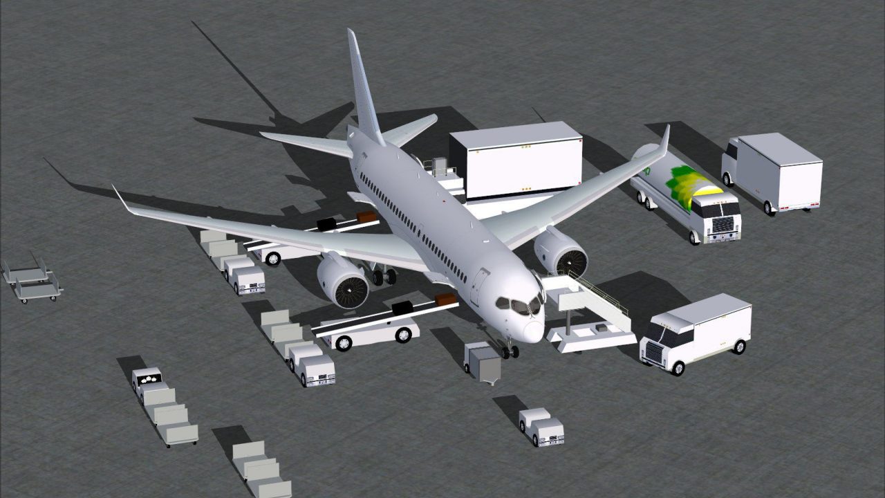 Paint Kit Bombardier CSeries 100 V4 for FSX