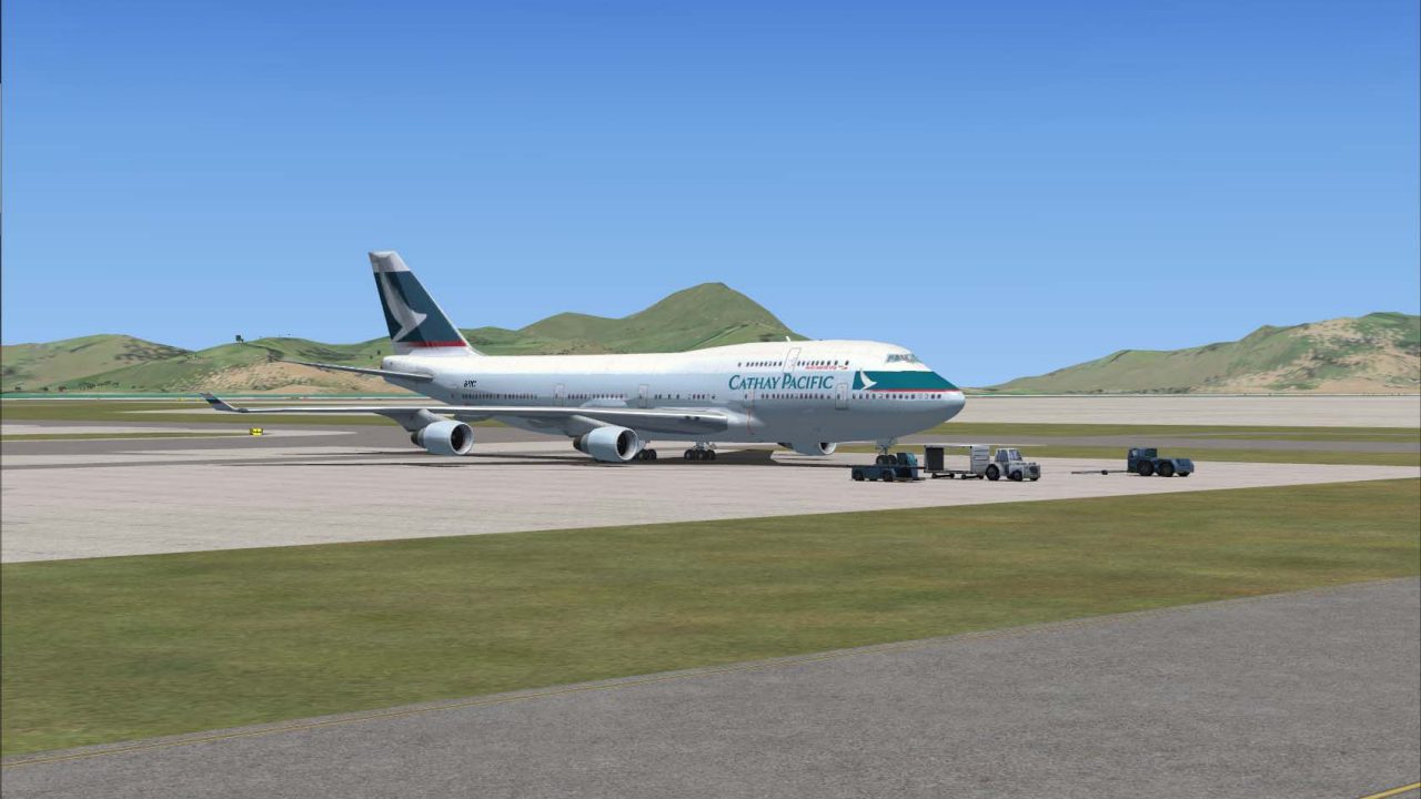 Cathay Pacific Airways Boeing 747-400 for FSX