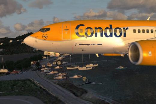 Private Boeing 737-700 NGX N43PR for FSX