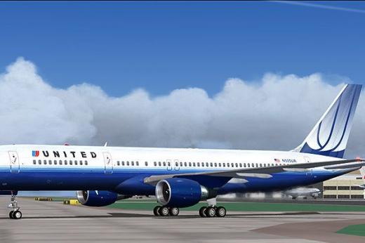 United Airlines Boeing 757-200W for FSX