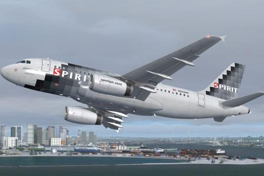 Spirit Airlines Airbus A320 for FSX