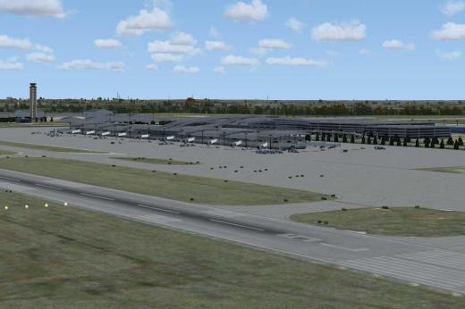 Albuquerque International (KABQ) Scenery for FSX & P3D