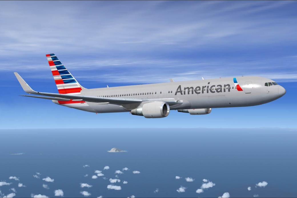American Airlines Boeing 767-200 N321A for FSX
