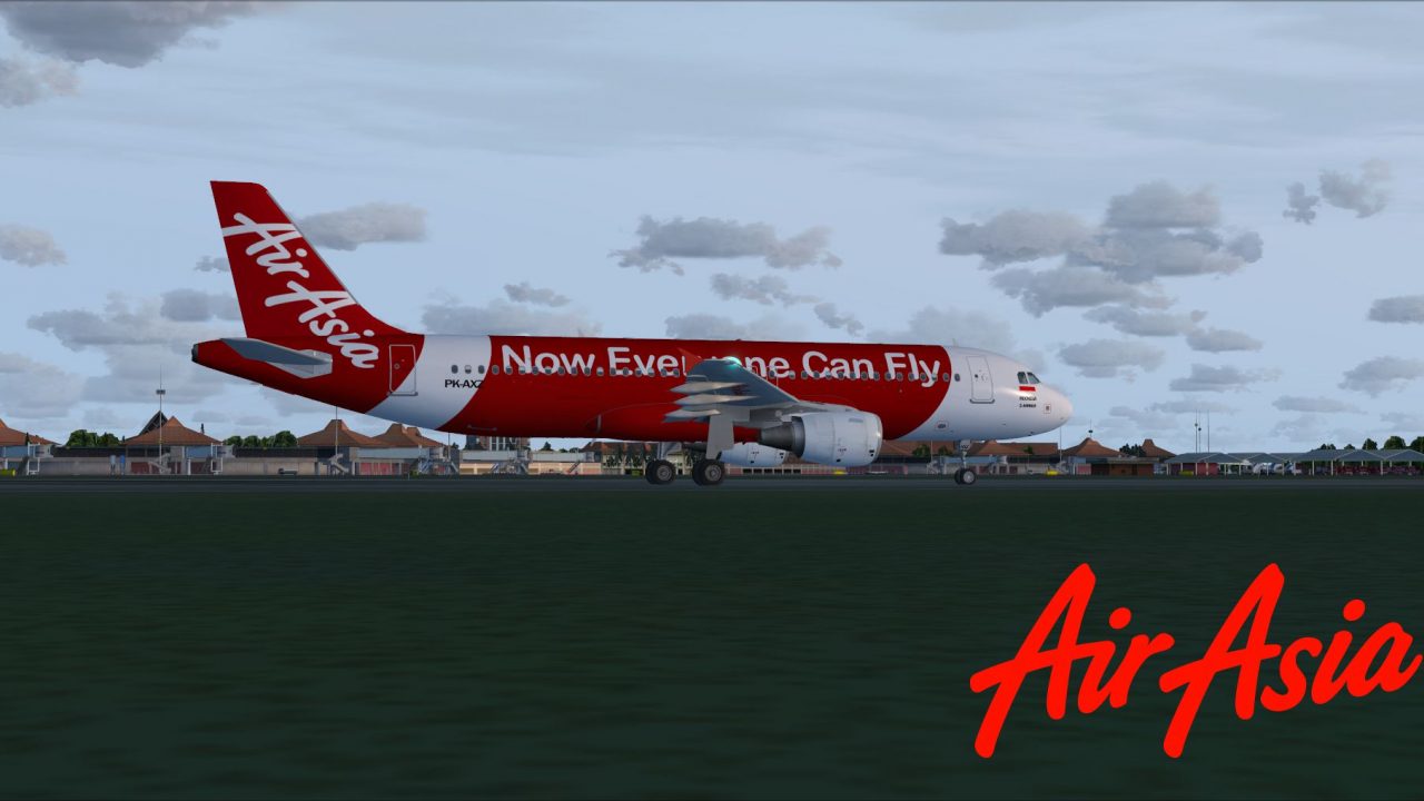 AirAsia Indonesia Airbus A320 PK-AXZ for FSX