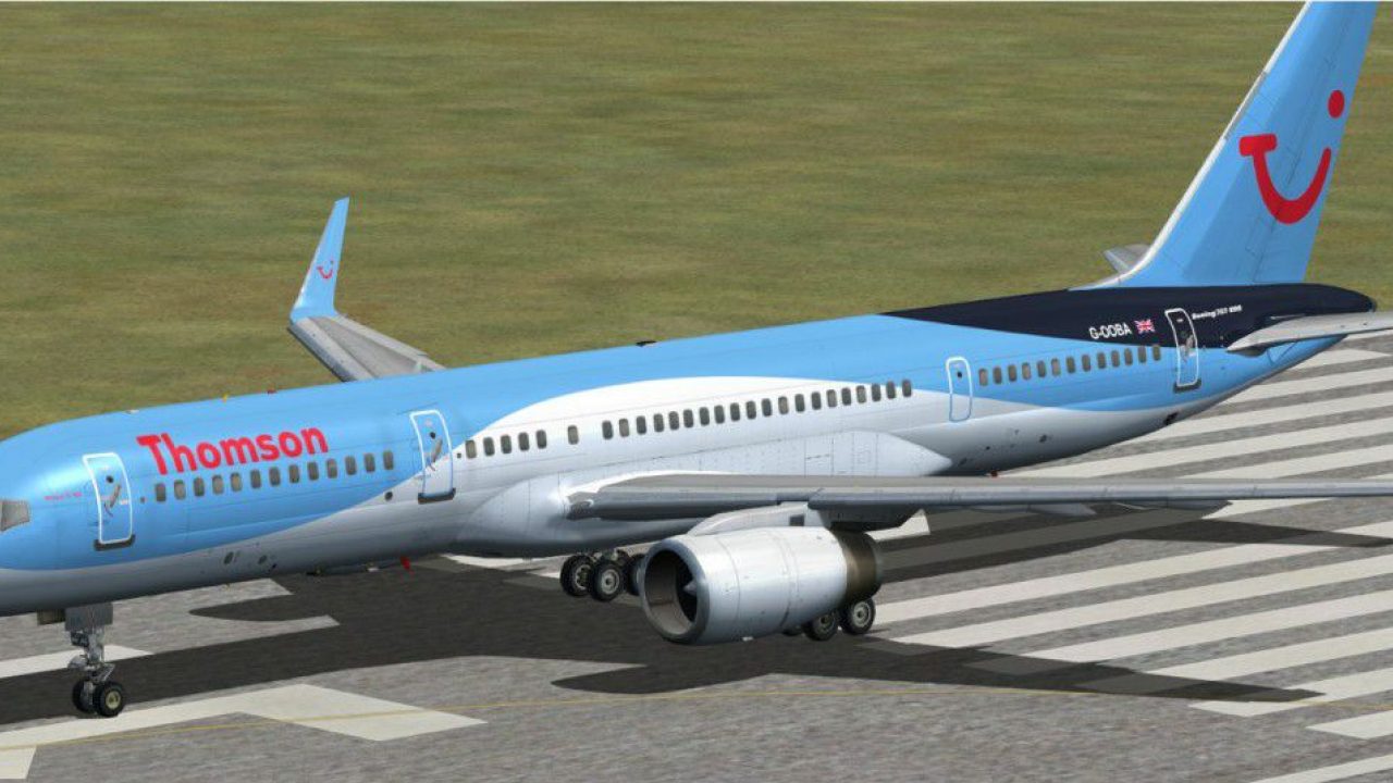 Thomson Boeing 757-200 G-OOBA QWHDT 2-Pack for FSX