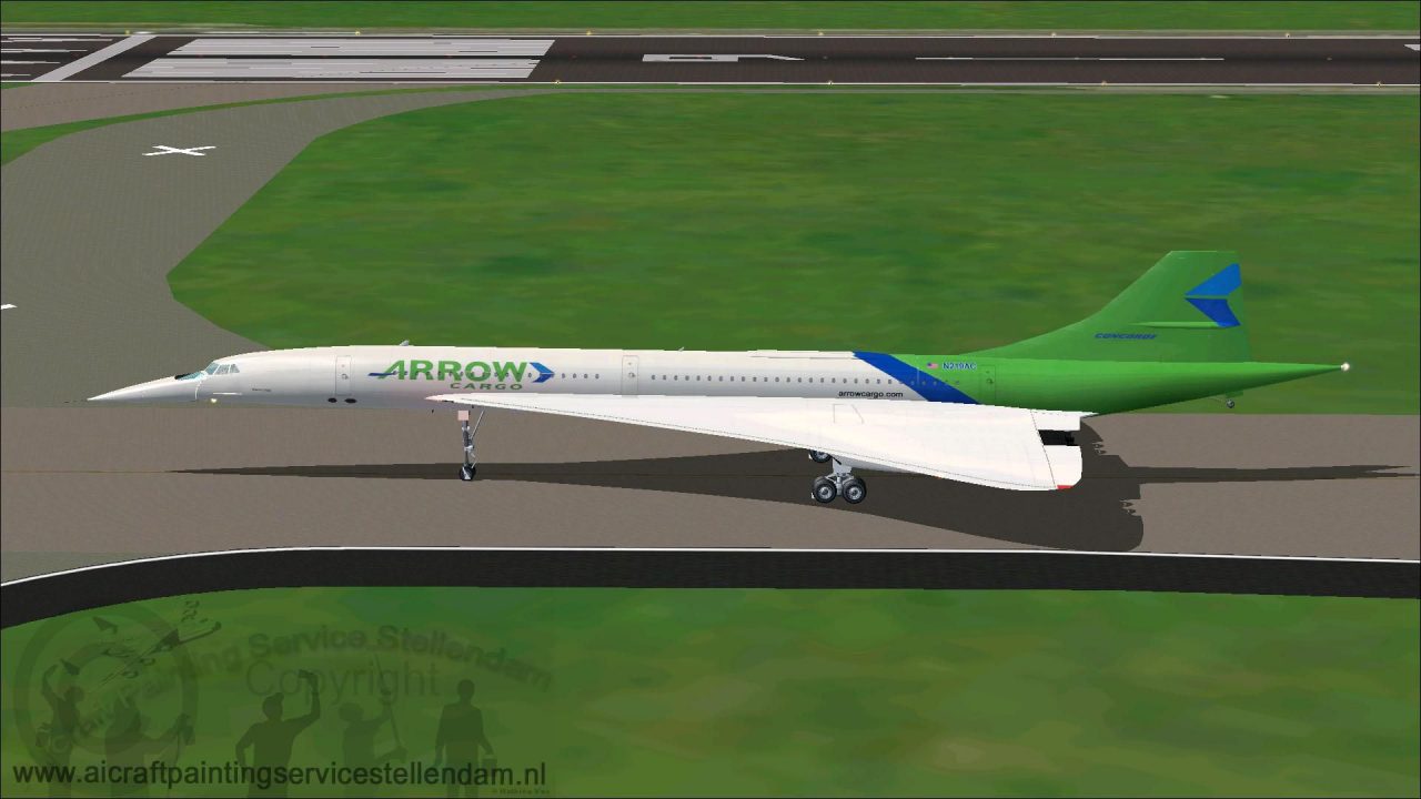 Arrow Cargo Virtual Airlines Concorde for FSX