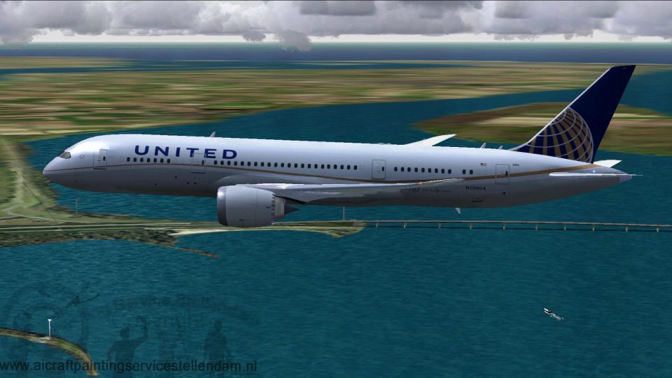 United Airlines Boeing 787-8 N20904 for FSX