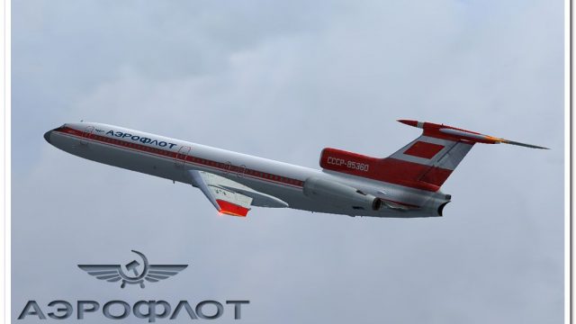 Aeroflot Polar Tupolev Tu-154B2 for FSX