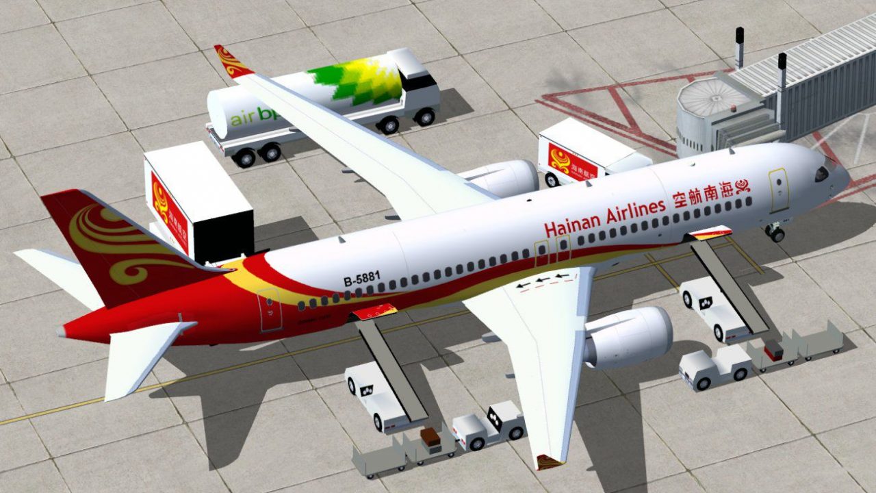 Hainan Airlines Comac C919 V2 for FSX