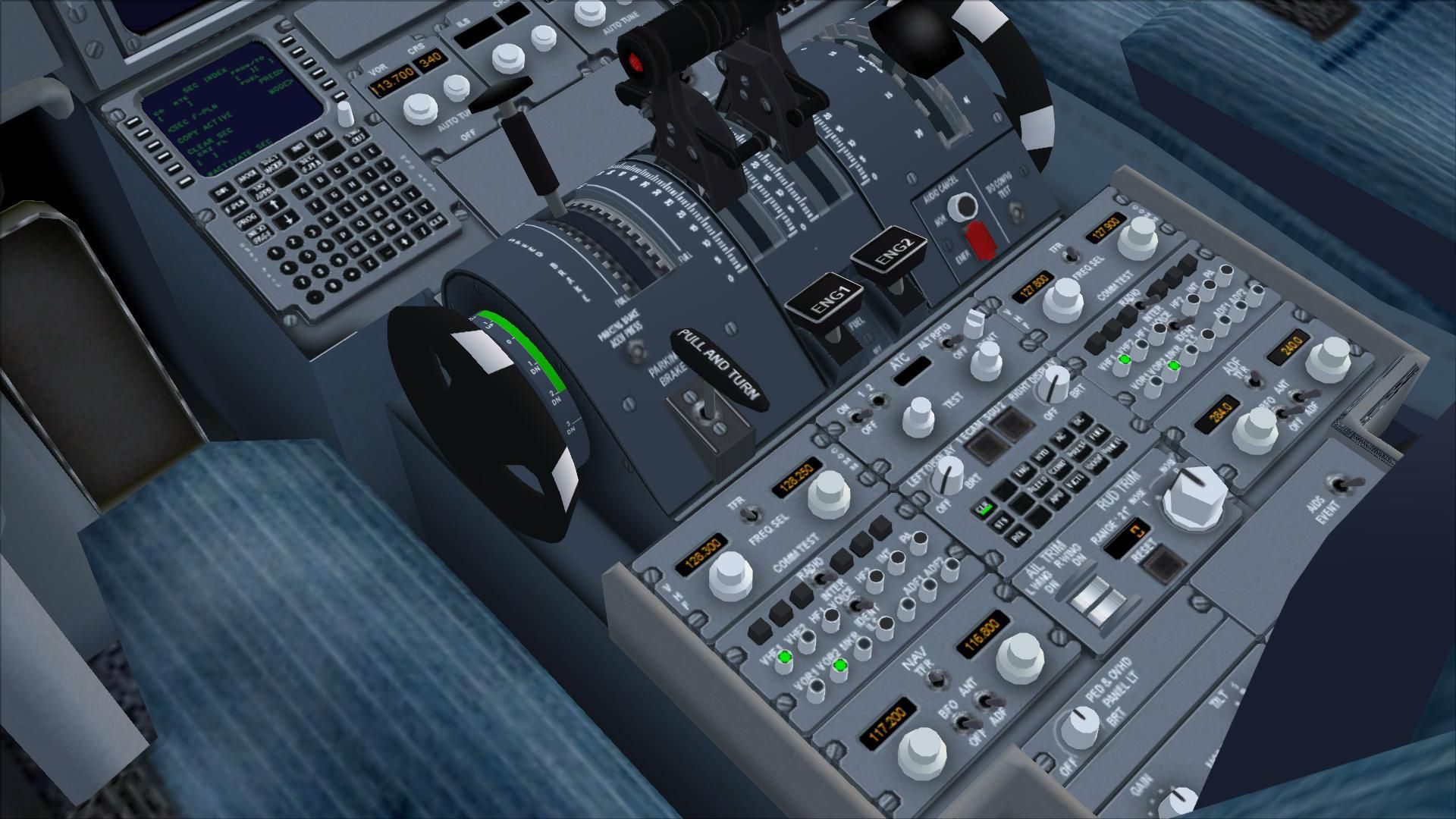 Airbus A300-600 White Textures for FSX